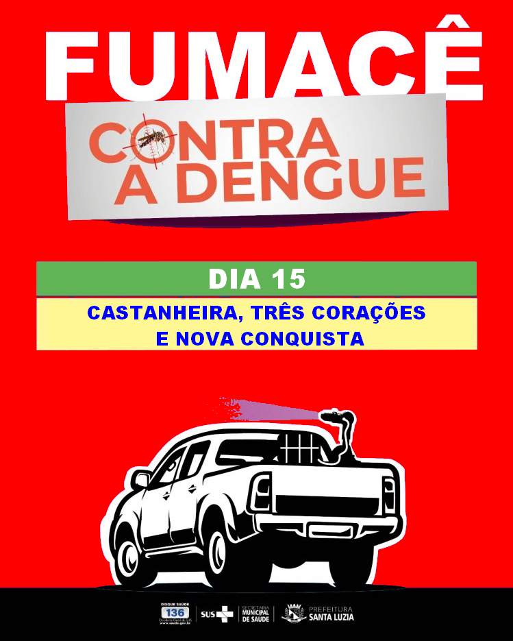 Fumacê nesta quarta nos bairros Castanheira, Três Corações e Nova ...